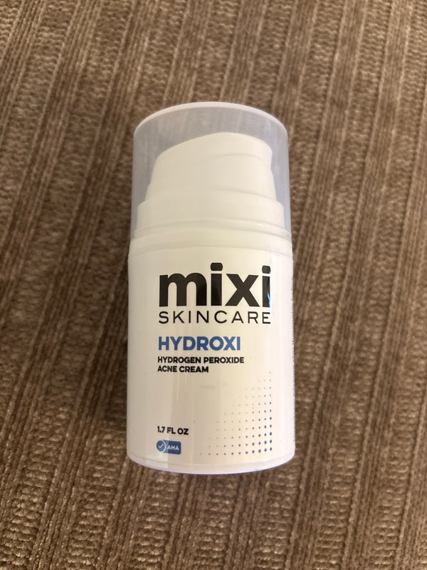 Mixi Hydroxi: Hydrogen Peroxide Acne Cream – The Skin Haven, LLC
